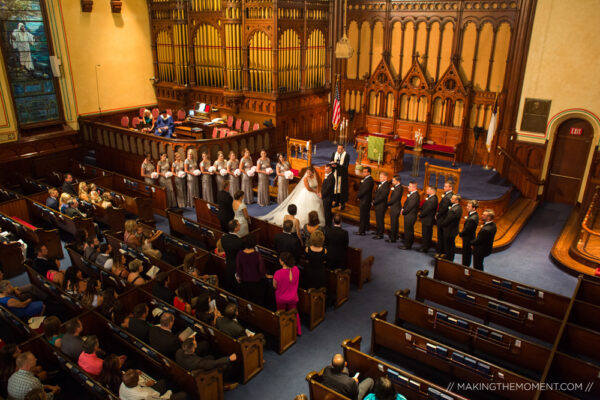 Old stone church wedding cleveland | Making the Moment Photography