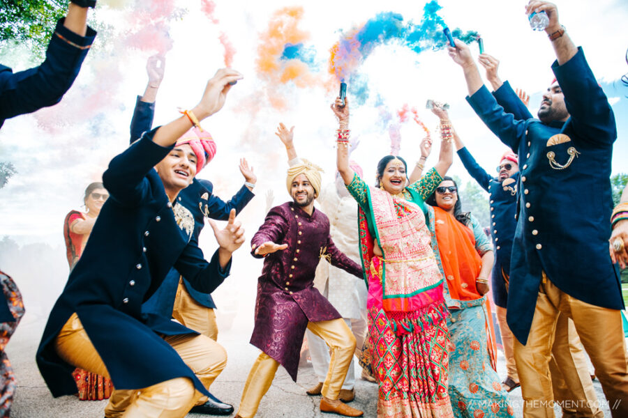 Indian Wedding Barat Cleveland Photographer | Making the Moment Photography