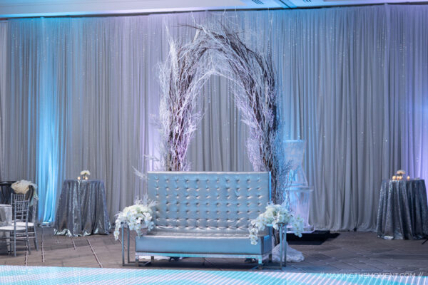 Indian Wedding Reception Inspiration | Making the Moment Photography