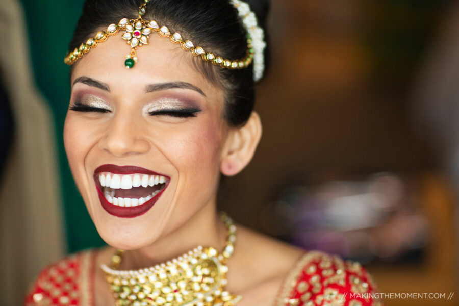 Indian Bride Wedding Photo | Making the Moment Photography